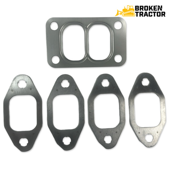 Exhaust Manifold Gasket Kit for Case Cummins 4BT Turbo Engin