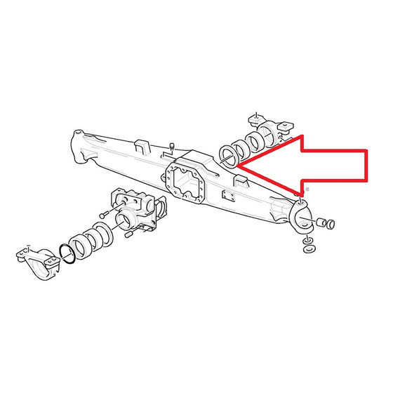 Komatsu Wheel Loader Front Axle Thrust Washer --CA0115776