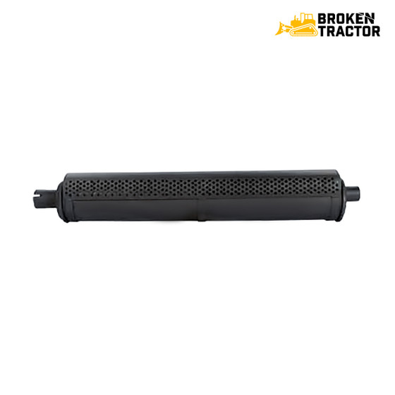 Horizontal Muffler for John Deere Backhoe, Tractor, and Cons