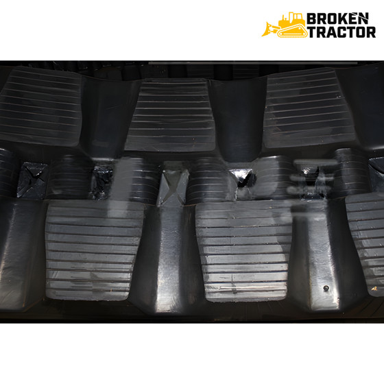 400 mm Block Staggered Tread Rubber Track for Bobcat T300, T