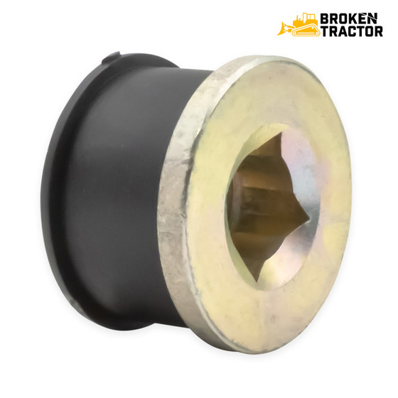 Case Front Axle Hub Magnetic Drain Plug | Broken Tractor | 8