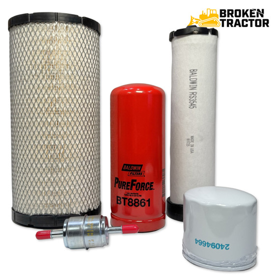 Case 420 Filter Kit | Broken Tractor | 87679496, 87010593