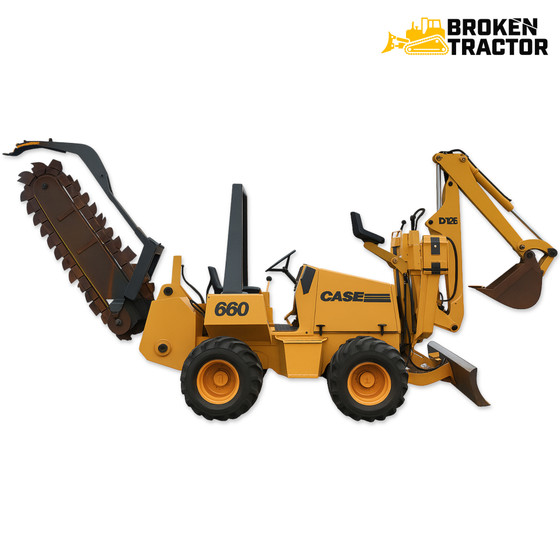 Case 660 Trencher | Engine Specs, Chain Parts & Maintenance
