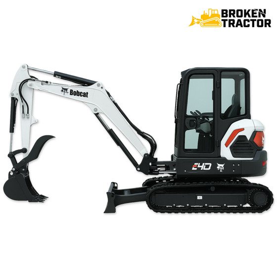 Bobcat E40 Compact Excavator | Specs, Parts & Serial Info
