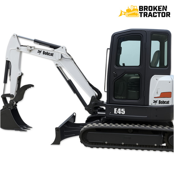 Bobcat E45 Mini Excavator | Specs, Parts & Serial Info