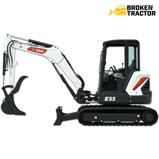 Bobcat E55 Compact Excavator | Specs, Parts & Serial Info
