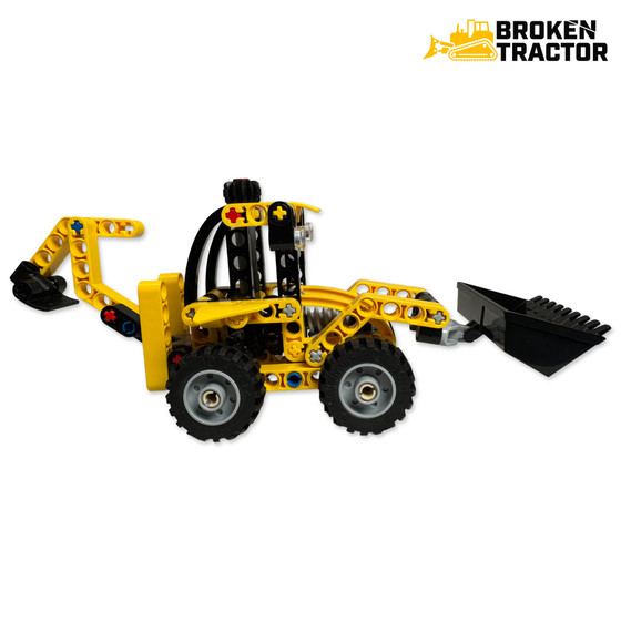 Broken Tractor Lego Backhoe | Promotional Item