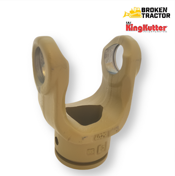 BYPY Male Tube End Yoke for King Kutter PTO Shafts