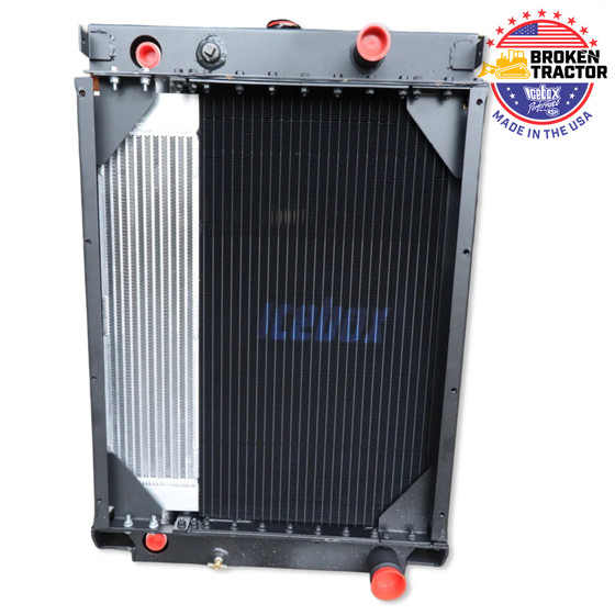 Case Dozer Radiator | Broken Tractor | 84377348, 87449353