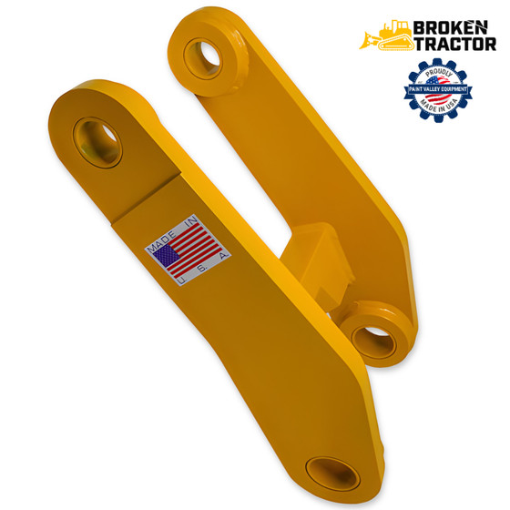 Bucket H-Link for John Deere Backhoes with Installed Bushing