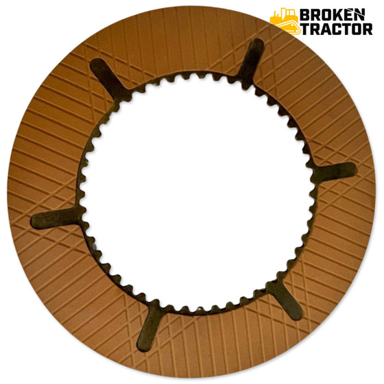 John Deere Backhoe Brake Friction Disc | Broken Tractor