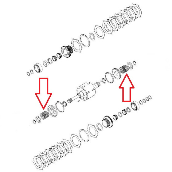 Case Backhoe Transmission Spring -- 181160A2, 181160A1 | Bro