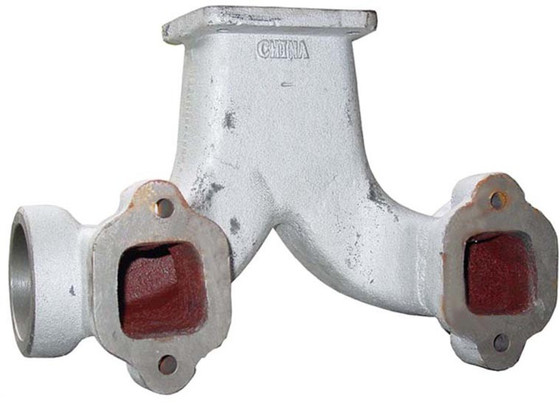 Case Dozer Exhaust Manifold - Center Section -- A76322 | Bro