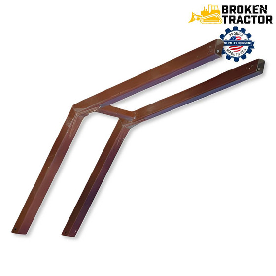 Case 450 Dozer Sweeps / Limb Risers -- F93327 | Broken Tract
