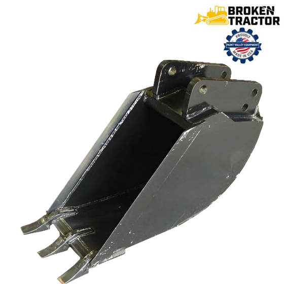 Ford New Holland 18" Backhoe Bucket -- | Broken Tractor