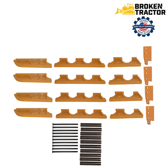 Case Dozer Rock Guard Set, Made in USA | Broken Tractor