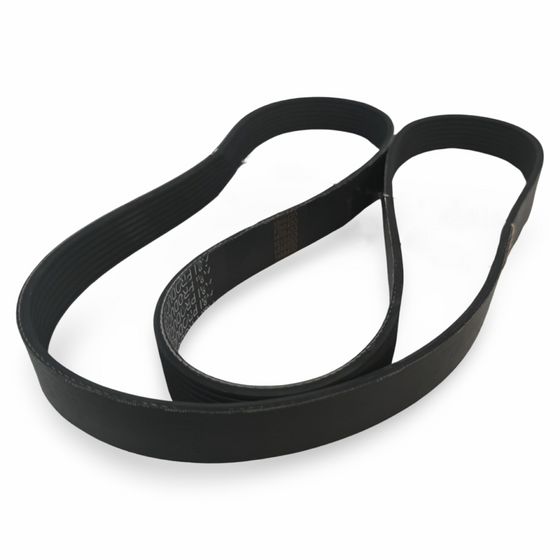 Case Backhoe Engine Fan Poly V-Belt for Cummins Engines | BrokenTractor.com