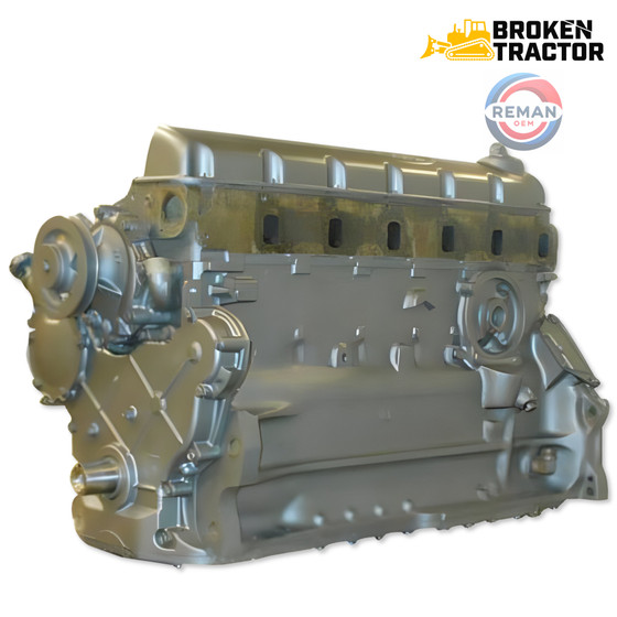 New Holland Tractor 456G Rebuilt Engine Long Block | Broken