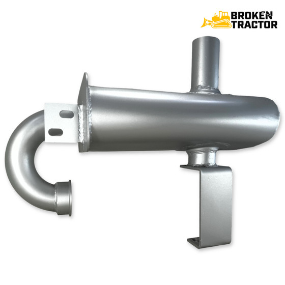 Case Backhoe Muffler - Fits Turbo Engines & Series II Machines - Broken ...