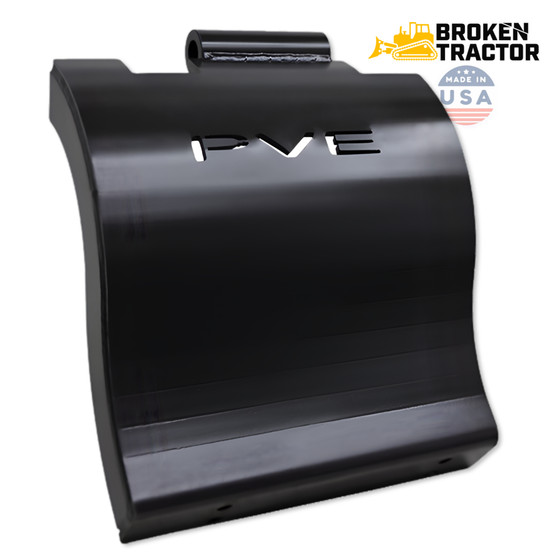 Heavy-Duty Winch Guard Plate for John Deere Dozers | Broken