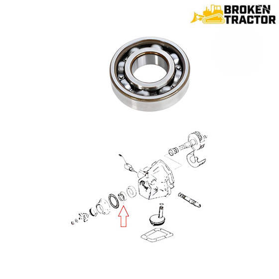 JD Reverser Output Bearing | Broken Tractor | JD8518