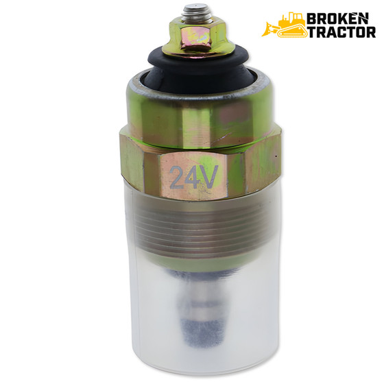Case 24V Fuel Shut Off Solenoid | Bosch Injection Pump | Bro