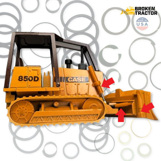 Case Dozer Blade Cylinder Seal Kit Package -- CS-850B-SK