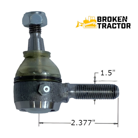 Left Hand Thread Tie Rod End for Kubota B5100-B7100, 2WD | B