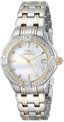 Invicta Women's 0262 II Collection Diamond Accented Stainless Steel Watch