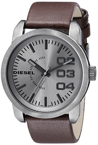 Diesel Double Down White Rubber Men's Watch DZ1436