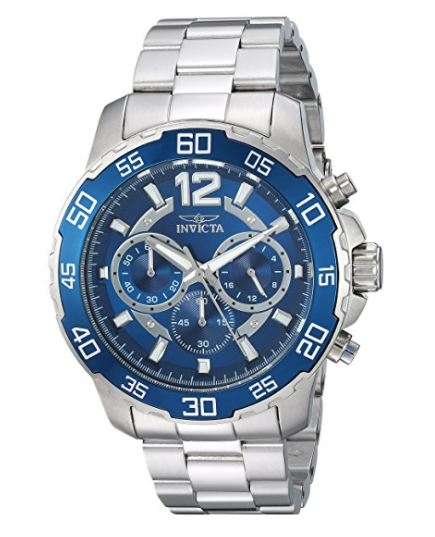 Invicta Men's 22713 Pro Diver Quartz Multifunction Blue Dial Watch
