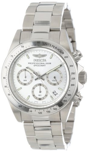 Invicta Men's 9211 Speedway Quartz Chronograph White Dial Watch