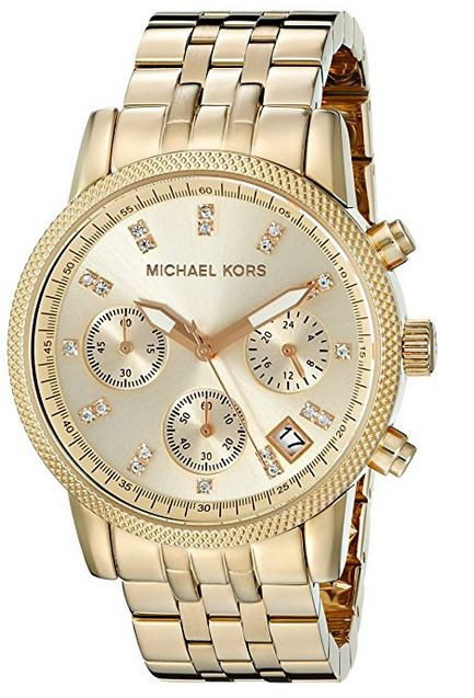 Michael Kors MK8077 Gold-Tone Men's Watch [Watch] Michael Kors