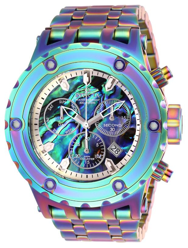 Invicta Men's 22366 Subaqua Quartz 3 Hand Blue Dial Watch