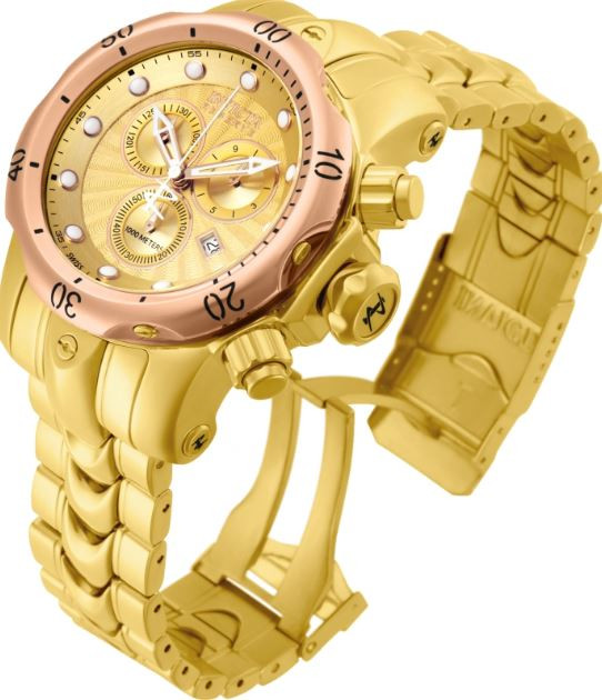 Invicta Boy 13907 Venom Quartz Chronograph Blue Dial Watch - AllGlitters