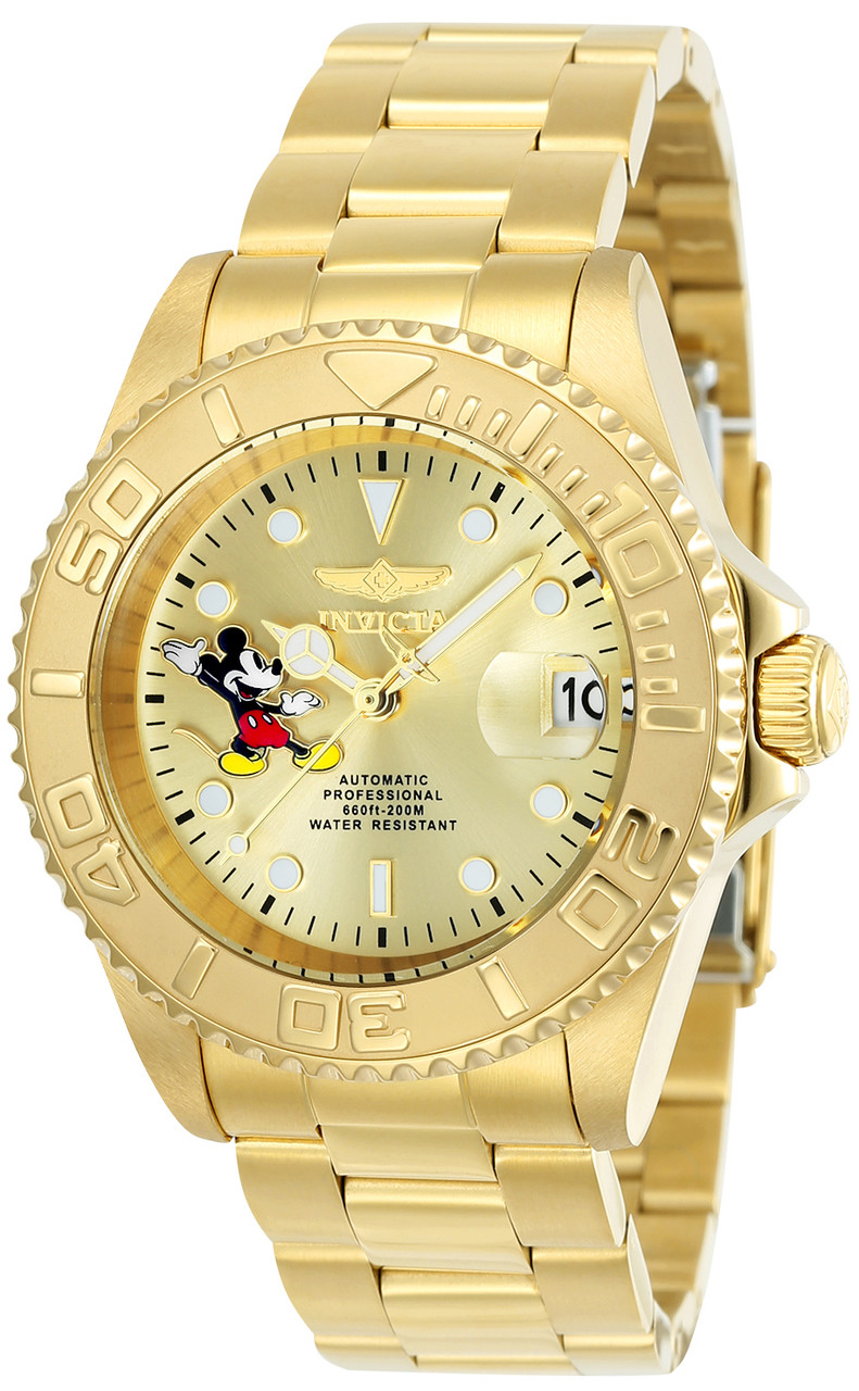 Invicta Men's 26492 Pro Diver Automatic 3 Hand Red Dial Watch