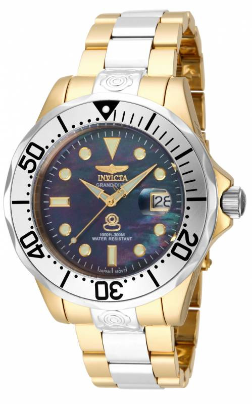 Invicta Men's 26490 Pro Diver Automatic 3 Hand Black Dial Watch