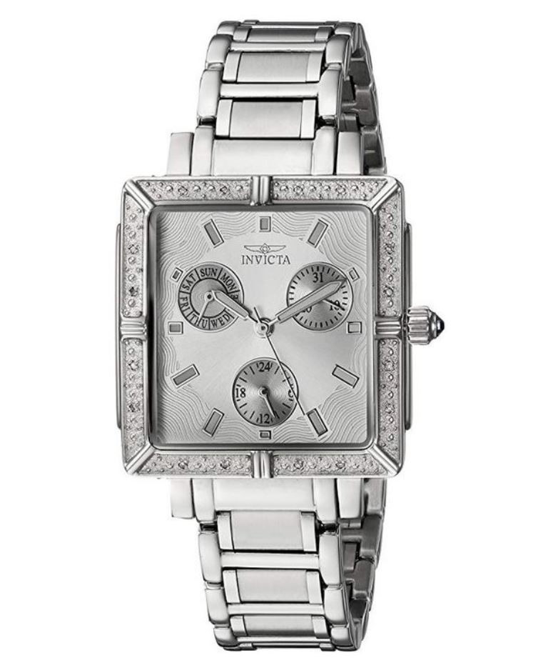 Invicta Women's 0262 II Collection Diamond Accented Stainless Steel Watch