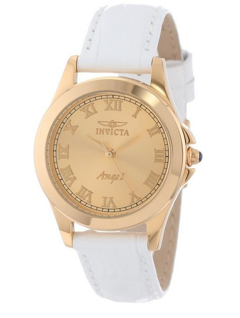 Invicta Women's 15150 Angel 18k Yellow Gold Ion-Plated Stainless Steel ...