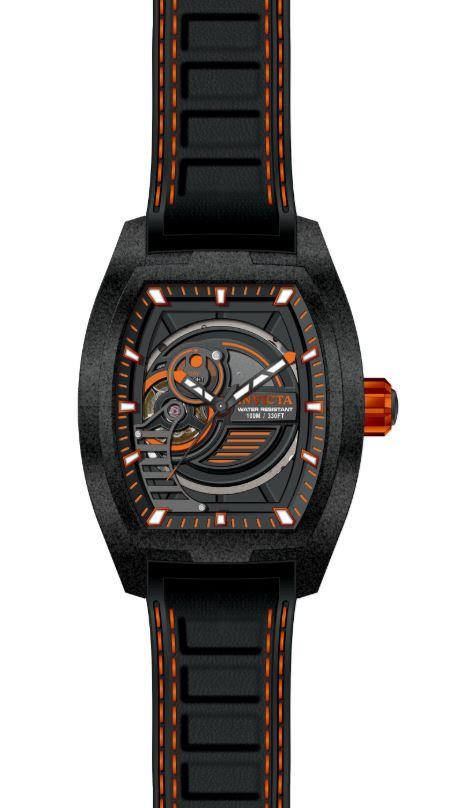 Invicta Men's 26433 S1 Rally Automatic 3 Hand Black Dial Watch