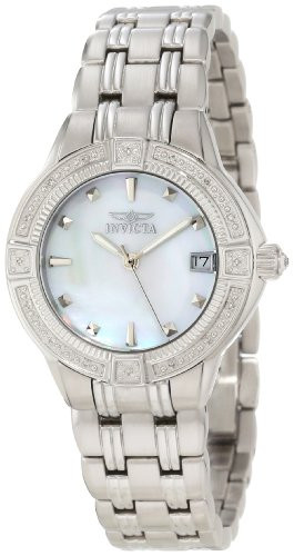 Invicta Women's 0262 II Collection Diamond Accented Stainless Steel Watch
