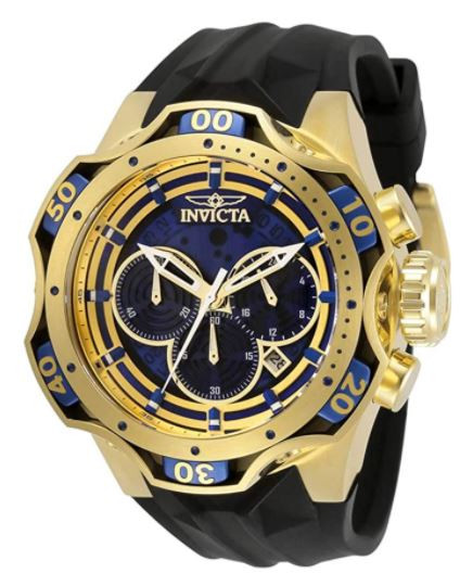 Invicta Boy 13907 Venom Quartz Chronograph Blue Dial Watch - AllGlitters