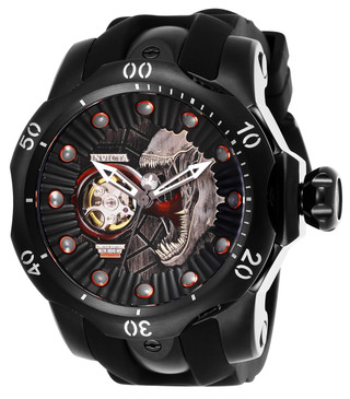 Invicta Men's 27153 Marvel Automatic 3 Hand Black, Red Dial Watch