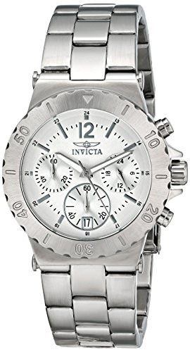 Invicta Women's 0262 II Collection Diamond Accented Stainless Steel Watch