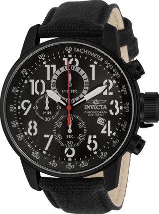 Invicta Men's 19662 I-Force Quartz Chronograph Black Dial Watch