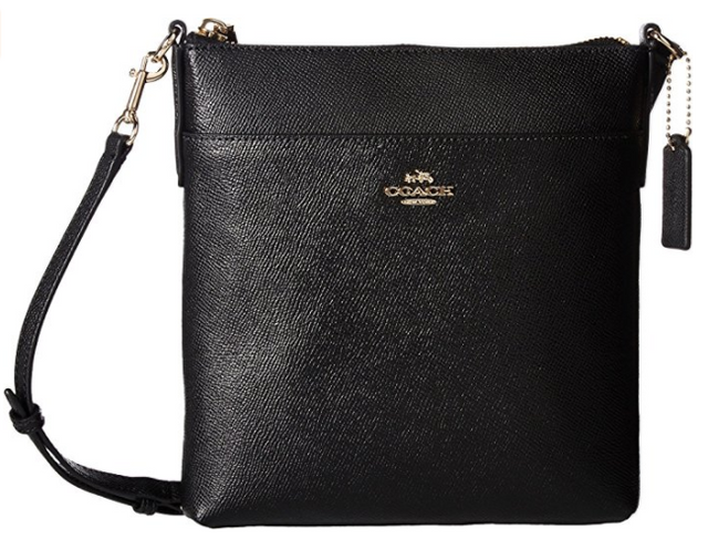 COACH Women's Messenger Crossbody Li/Black Crossbody Bag 41320-GDBLK