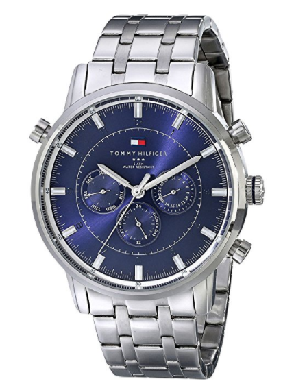 Tommy Hilfiger Men's 1791053 Stainless Steel Watch with Link Bracelet