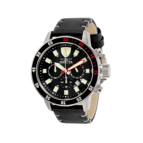 Invicta Men's 19662 I-Force Quartz Chronograph Black Dial Watch