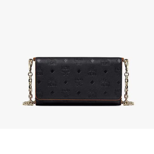 MCM Women's Klara Monogrammed Leather Smart Phone Case MXEBAKM01BK001 ...