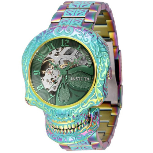 Invicta Women's 42774 Artist Automatic 3 Hand Iridescent Dial Watch ...